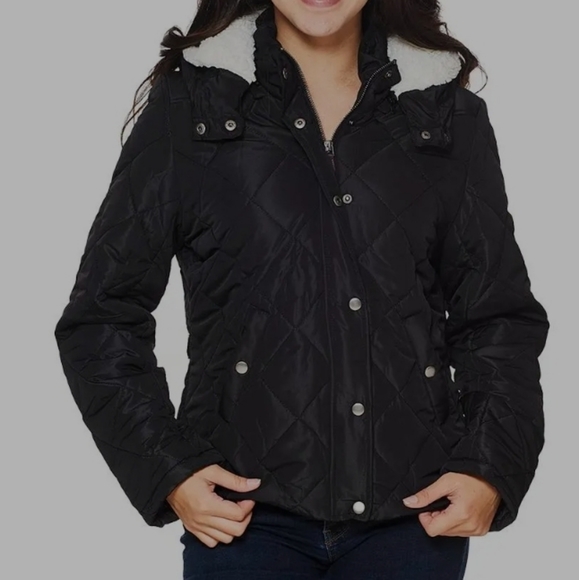 Love Tree | Jackets & Coats | Nwt Love Tree Brand Black Winter Jacket ...